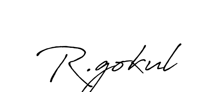71+ R.gokul Name Signature Style Ideas | Special Autograph