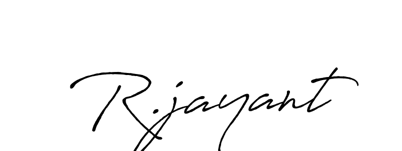 87+ R.jayant Name Signature Style Ideas | Wonderful Autograph