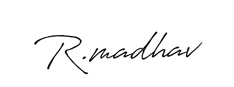 84+ R.madhav Name Signature Style Ideas | Outstanding Electronic Sign
