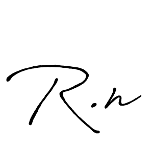 76+ R.n Name Signature Style Ideas | Special Online Signature