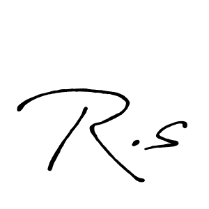 87+ R.s Name Signature Style Ideas | Professional Online Autograph