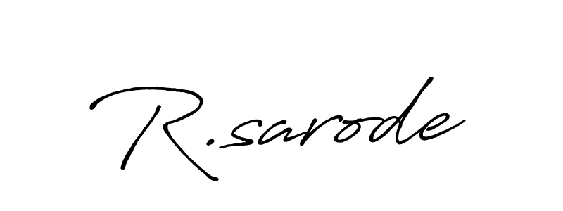 71+ R.sarode Name Signature Style Ideas | Fine Digital Signature