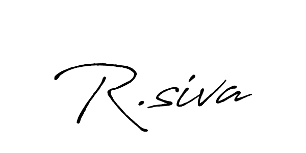 98+ R.siva Name Signature Style Ideas | Fine Online Autograph