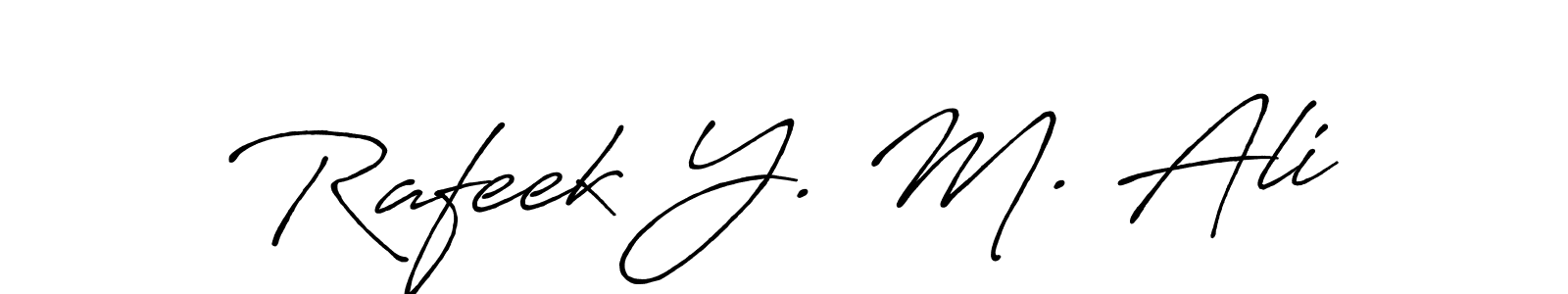 83+ Rafeek Y. M. Ali Name Signature Style Ideas | Unique eSignature