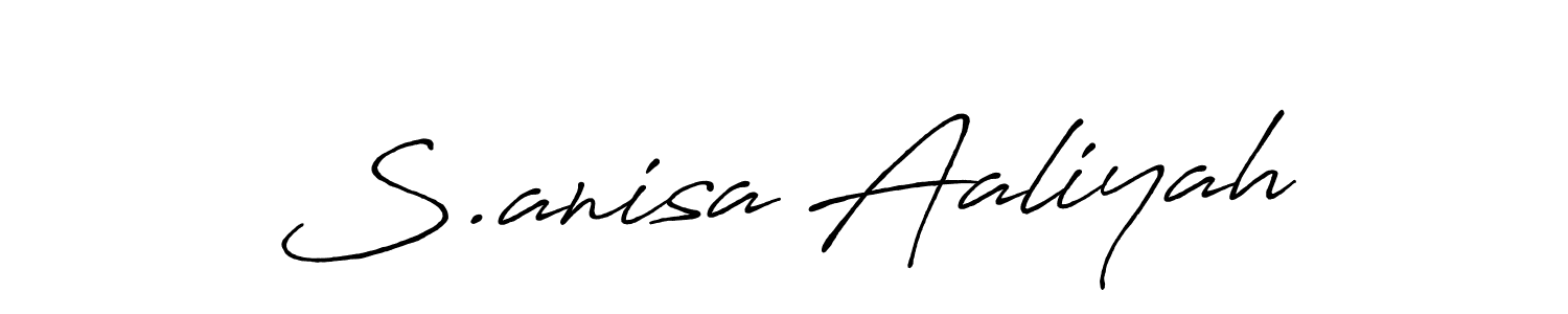 90+ S.anisa Aaliyah Name Signature Style Ideas | Creative eSignature