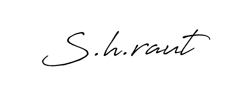 73+ S.h.raut Name Signature Style Ideas | Good E-Signature