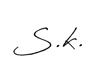 92+ S.k. Name Signature Style Ideas | Amazing Digital Signature