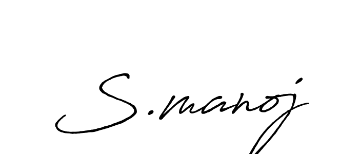 94+ S.manoj Name Signature Style Ideas | Perfect eSignature