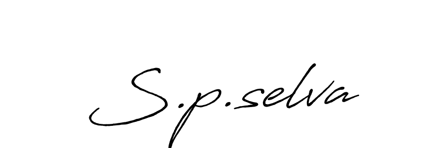 84+ S.p.selva Name Signature Style Ideas | Super E-Sign