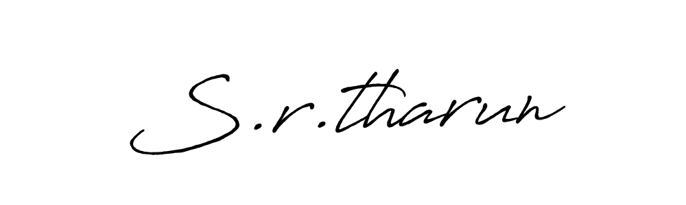 100+ S.r.tharun Name Signature Style Ideas | Great eSign
