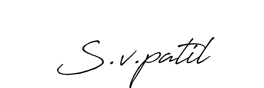 86+ S.v.patil Name Signature Style Ideas | Perfect eSign