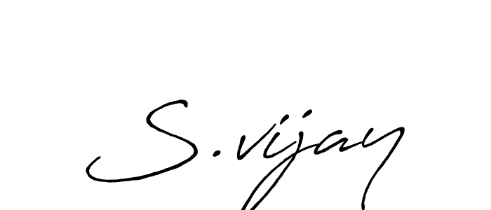 70+ S.vijay Name Signature Style Ideas | Good Online Signature