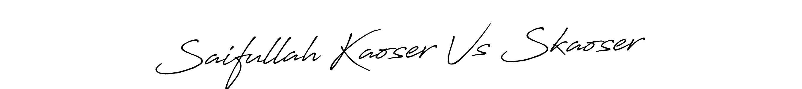 97+ Saifullah Kaoser Vs Skaoser Name Signature Style Ideas | Fine E-Sign
