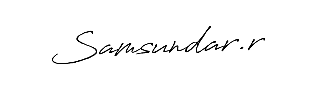 93+ Samsundar.r Name Signature Style Ideas | Excellent eSignature