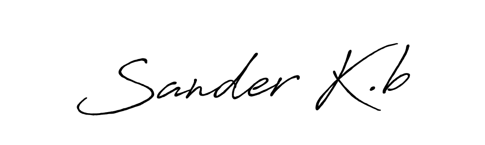 87+ Sander K.b Name Signature Style Ideas | Great E-Sign