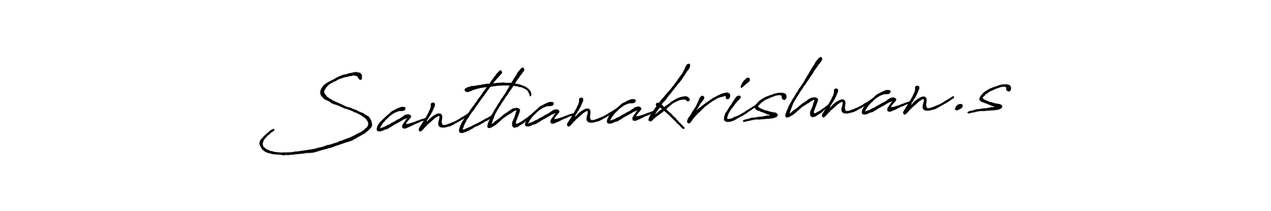 83+ Santhanakrishnan.s Name Signature Style Ideas | Amazing Name Signature