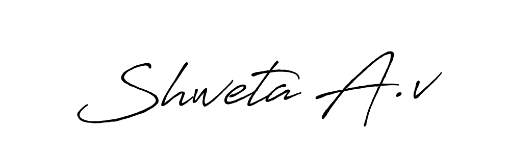 98+ Shweta A.v Name Signature Style Ideas | Super E-Signature