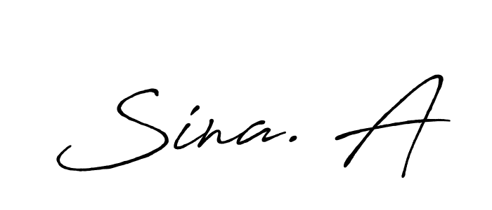 96+ Sina. A Name Signature Style Ideas | Super Electronic Sign