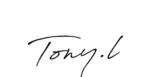 78+ Tony.l Name Signature Style Ideas | Unique E-Signature