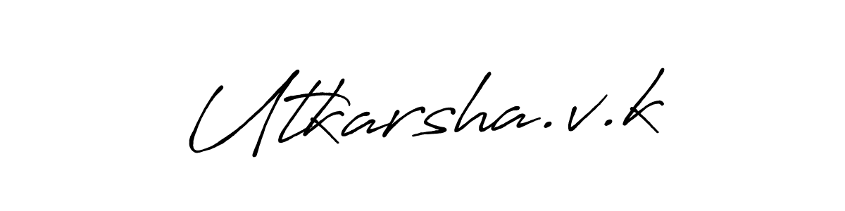 82+ Utkarsha.v.k Name Signature Style Ideas | Fine E-Sign