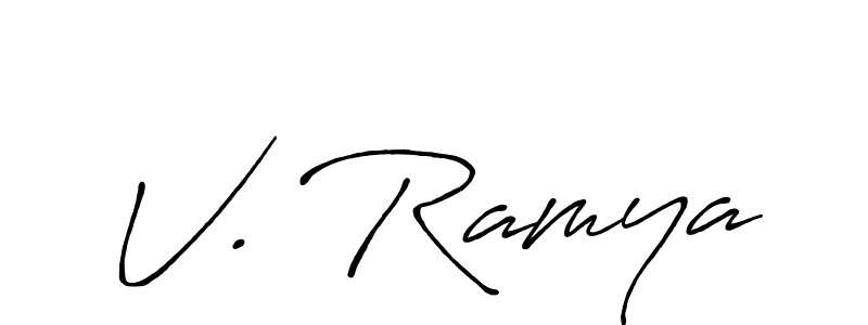 88+ V. Ramya Name Signature Style Ideas | Creative Name Signature