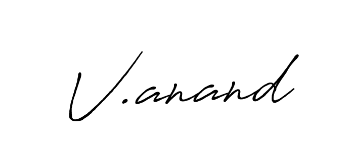 95+ V.anand Name Signature Style Ideas | Perfect Name Signature