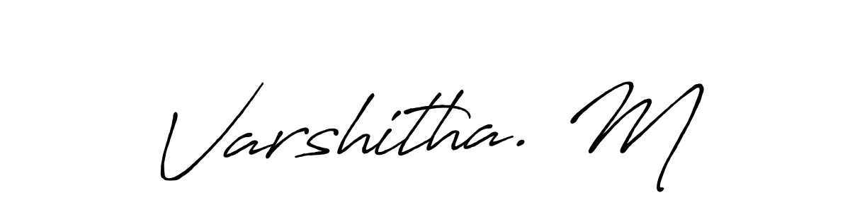 76+ Varshitha. M Name Signature Style Ideas | Wonderful Autograph