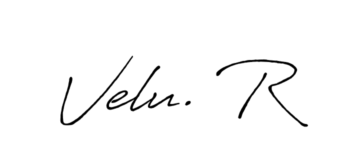 99+ Velu. R Name Signature Style Ideas | Creative Electronic Signatures