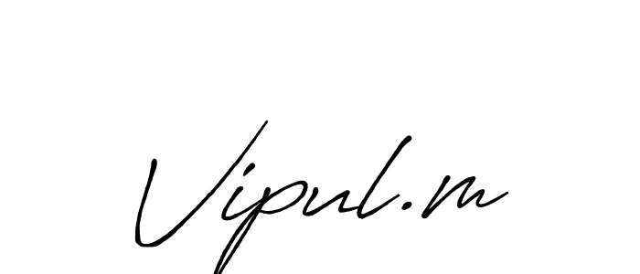 82+ Vipul.m Name Signature Style Ideas | Get Online Autograph