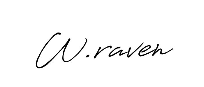 93+ W.raven Name Signature Style Ideas | Unique eSign