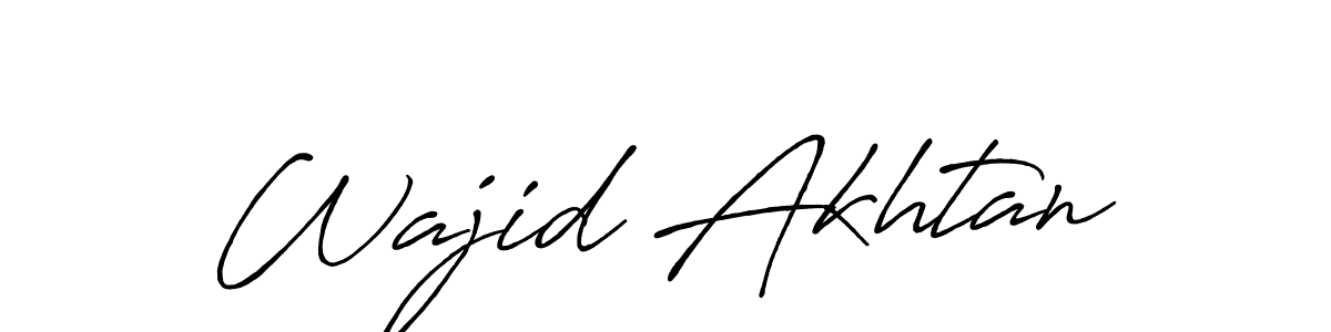 91+ Wajid Akhtan Name Signature Style Ideas | Superb eSignature