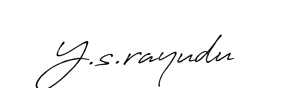 84+ Y.s.rayudu Name Signature Style Ideas | Professional Digital Signature