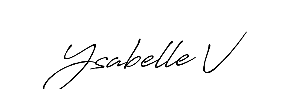 80+ Ysabelle V Name Signature Style Ideas | Unique Electronic Sign