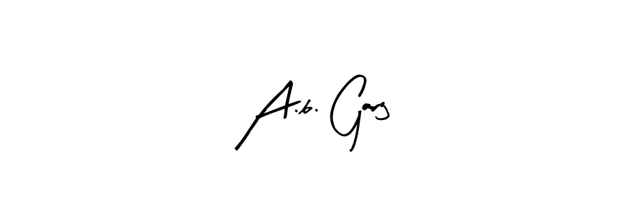 75+ A.b. Garg Name Signature Style Ideas | FREE E-Signature