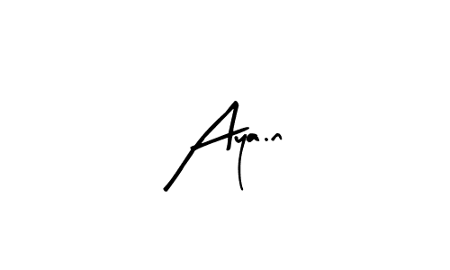 72+ Aya.n Name Signature Style Ideas | Free Online Autograph
