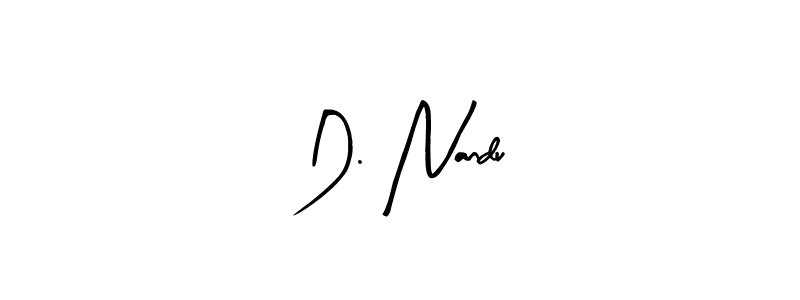 85+ D. Nandu Name Signature Style Ideas | Perfect Electronic Sign