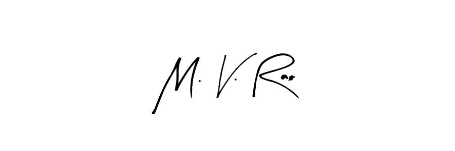 99+ M. V. Rao Name Signature Style Ideas | Special eSign