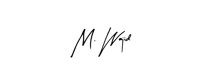 79+ M. Wajid Name Signature Style Ideas | Fine Online Signature