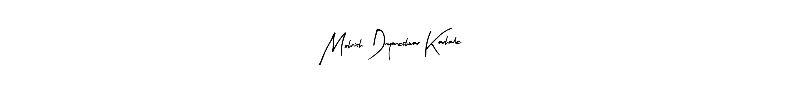 99+ Mohnish Dnyaneshwar Karhale Name Signature Style Ideas | Creative eSign