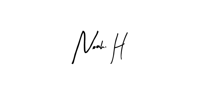 96+ Noah. H Name Signature Style Ideas | Superb Digital Signature