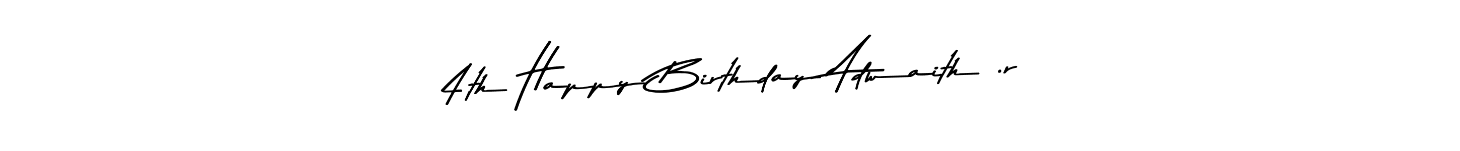 95+ 4th Happy Birthday Adwaith .r Name Signature Style Ideas | Amazing ...