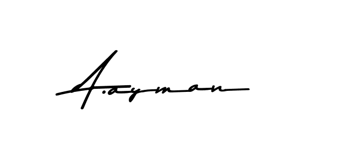 90+ A.ayman Name Signature Style Ideas | Ultimate E-Sign