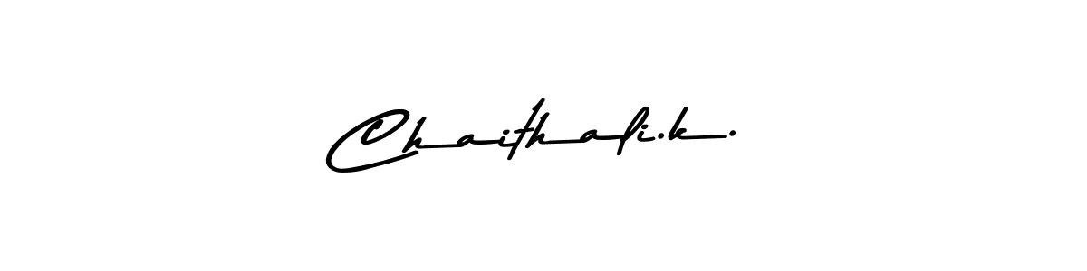 75+ Chaithali.k. Name Signature Style Ideas | Unique E-Signature