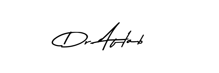 87+ Dr. Aftab Name Signature Style Ideas | Super Name Signature