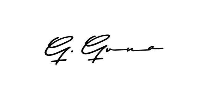 95+ G. Guna Name Signature Style Ideas | Free Name Signature