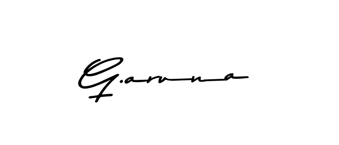 79+ G.aruna Name Signature Style Ideas | Superb Autograph